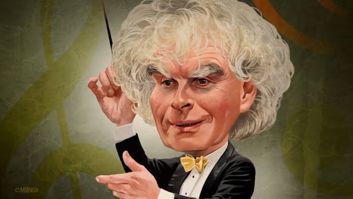 Sir Simon Rattle (b.1955) – Paul Archibald Sounding Out